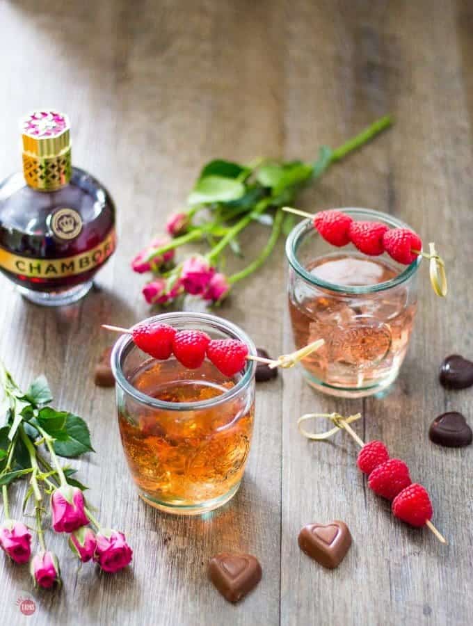 Raspberry Love Cocktail - Take Two Tapas