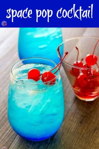 Space Pop Cocktail for a Star Spangled Sipping Summer