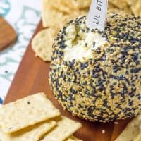 WASABI GINGER CHEESE BALL {Spicy!} Take Two Tapas