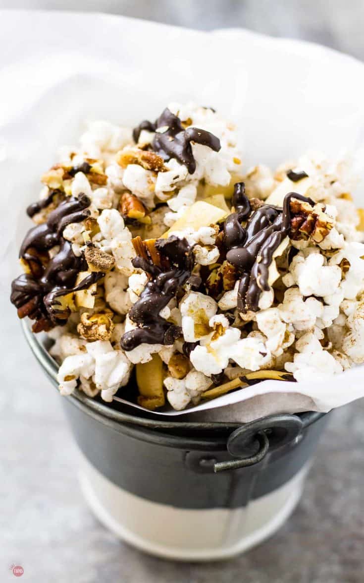 German Chocolate Popcorn | A Snack for Choctoberfest