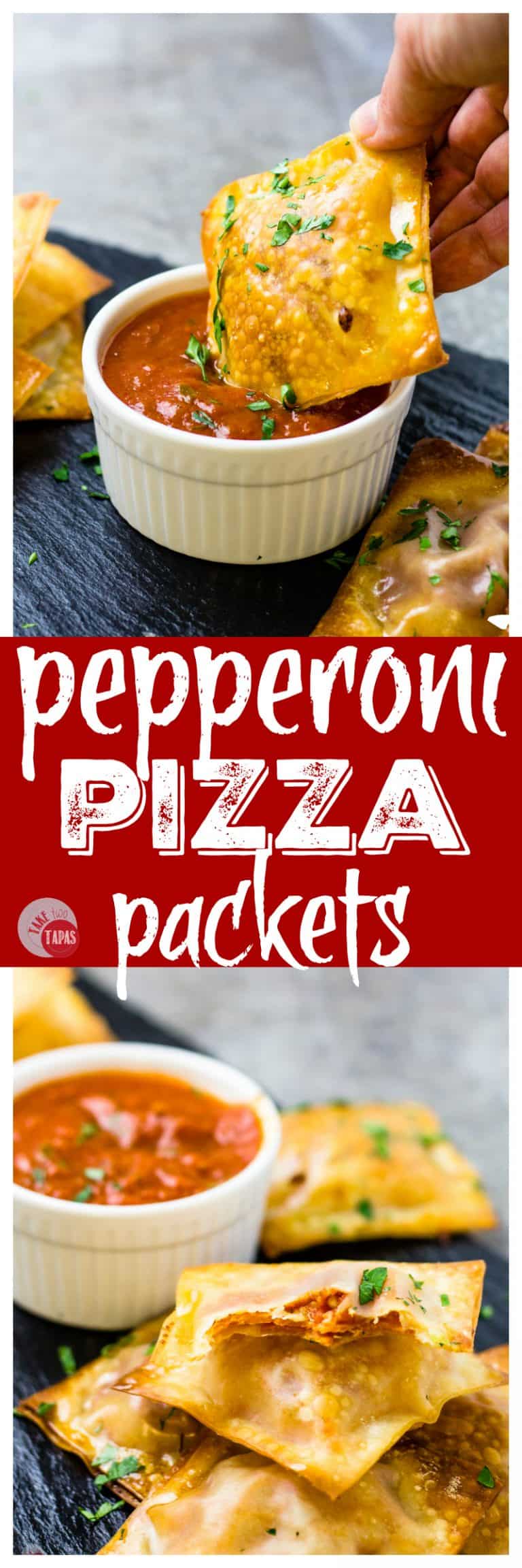 Wonton Pizza Rolls (Super Easy!!!!!) Take Two Tapas