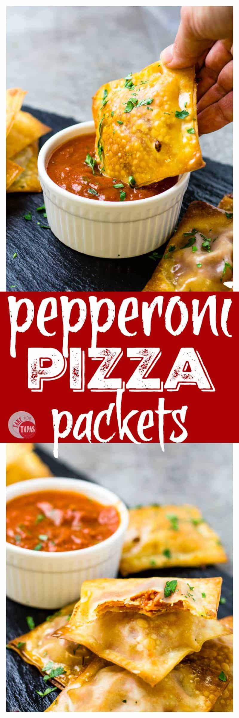 Wonton Pizza Rolls (Super Easy!)