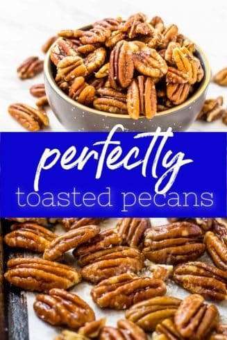 Perfectly Roasted Pecans - How to Toast Pecans {Tips & Tricks}