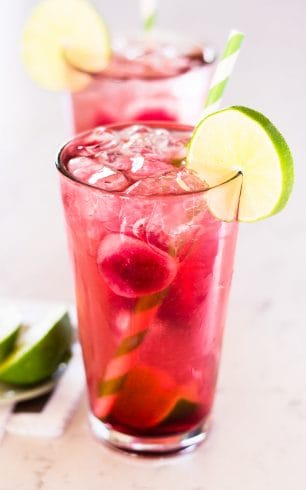 Grape Lime Rickey - Take Two Tapas