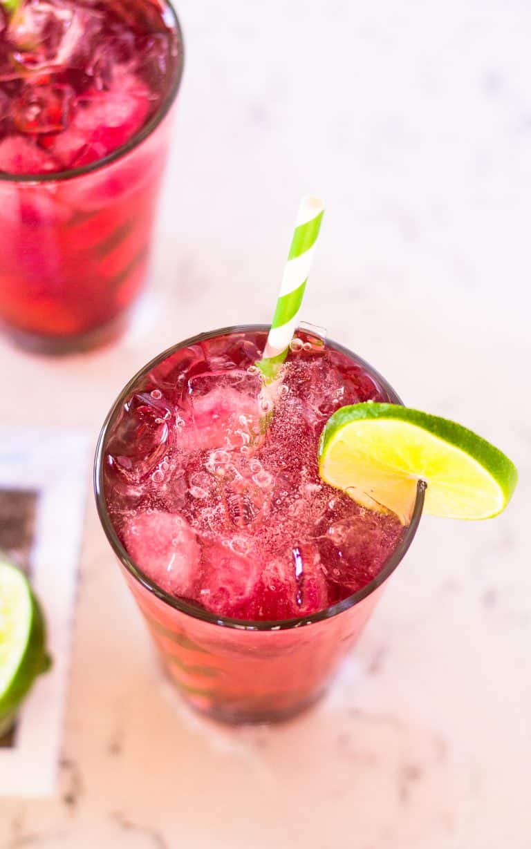 Grape Lime Rickey - Take Two Tapas
