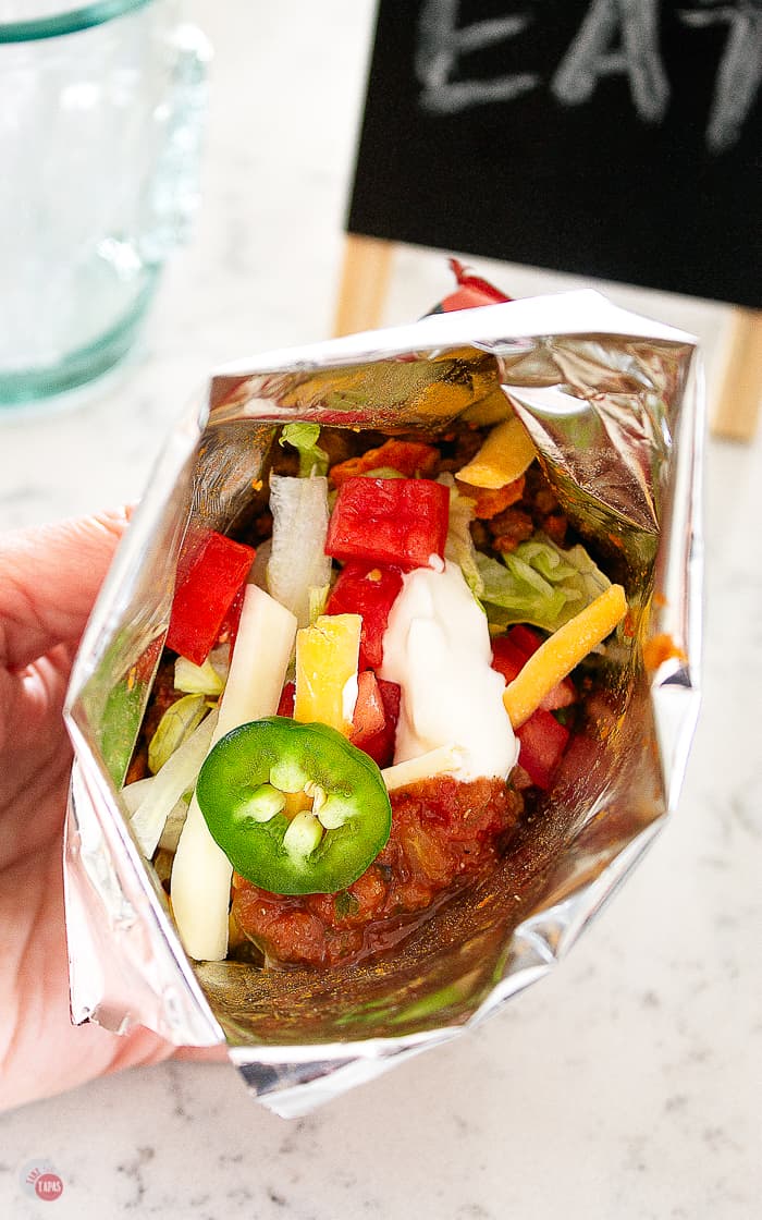 Easy Walking Tacos - Portable Party Tacos for Feeding a Crowd