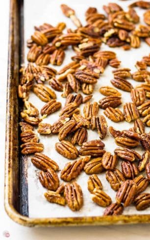 Perfectly Roasted Pecans - How to Toast Pecans {Tips & Tricks}