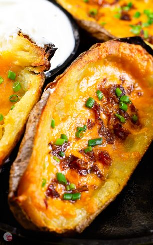 Homemade Loaded Potato Skins (Easy) Take Two Tapas