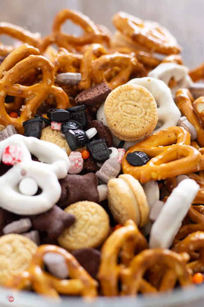 Graveyard Grub - Easy Spooky Halloween Snack Mix