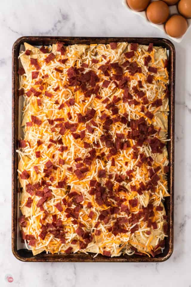 Easy Breakfast Nachos - Take Two Tapas