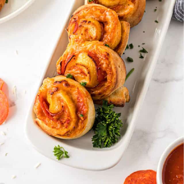 Pepperoni Pizza Pinwheels - Take Two Tapas