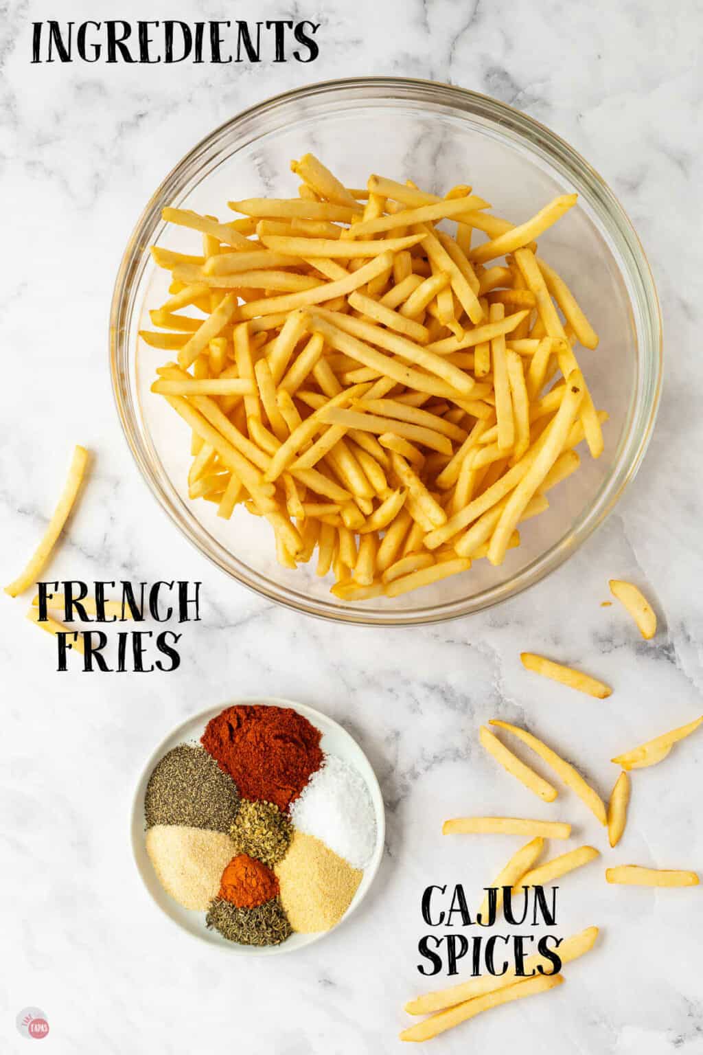 Easy Cajun French Fries - Take Two Tapas