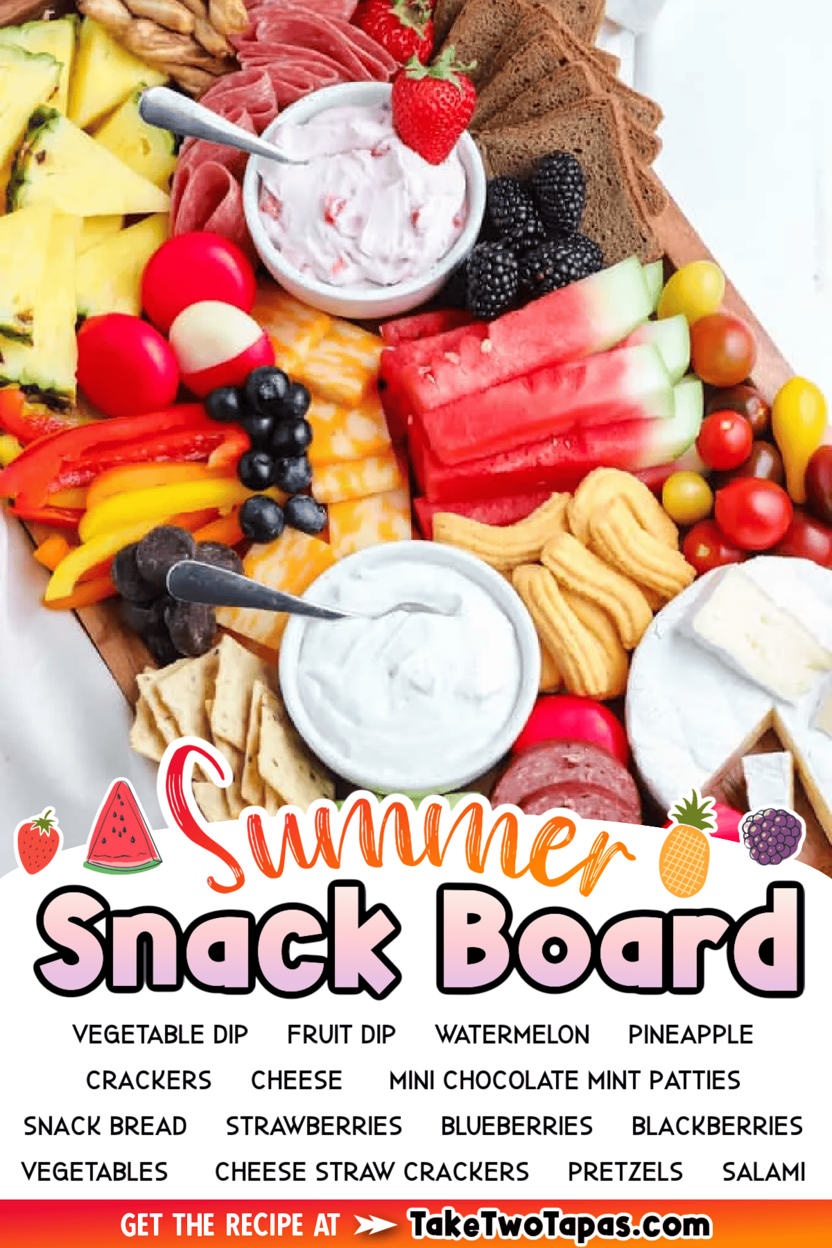 Easy Summer Snack Board - Take Two Tapas