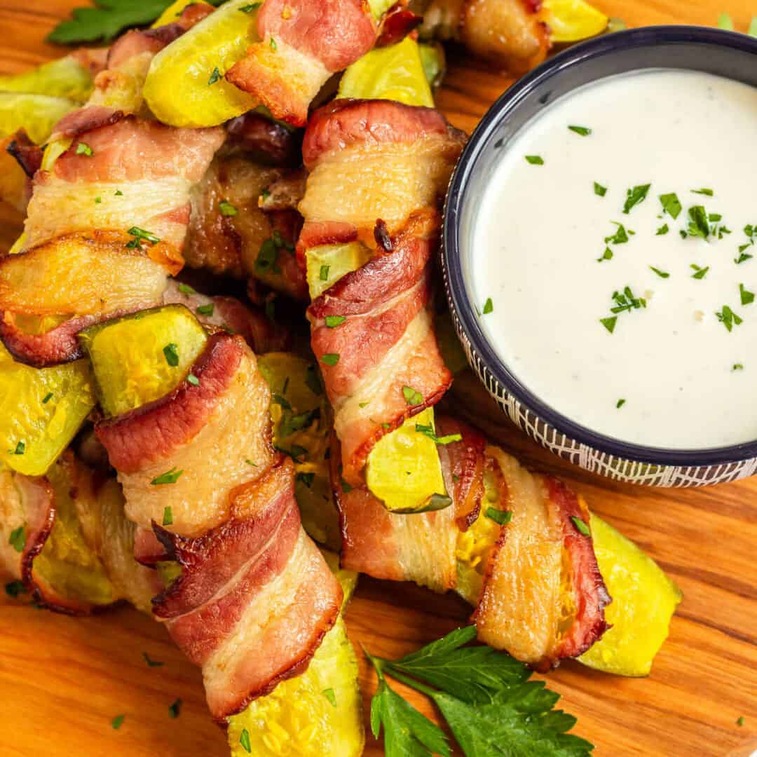 Bacon Wrapped Pickles (Keto) - Take Two Tapas