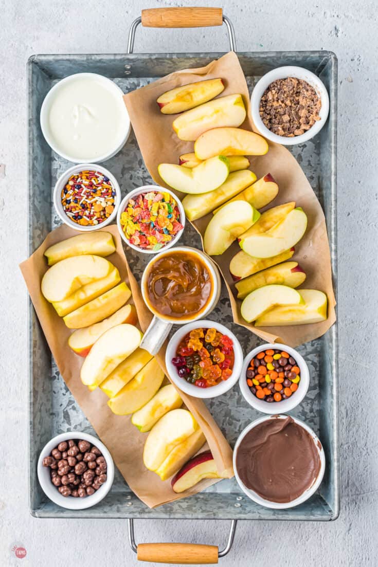 DIY Caramel Apple Bar - Take Two Tapas