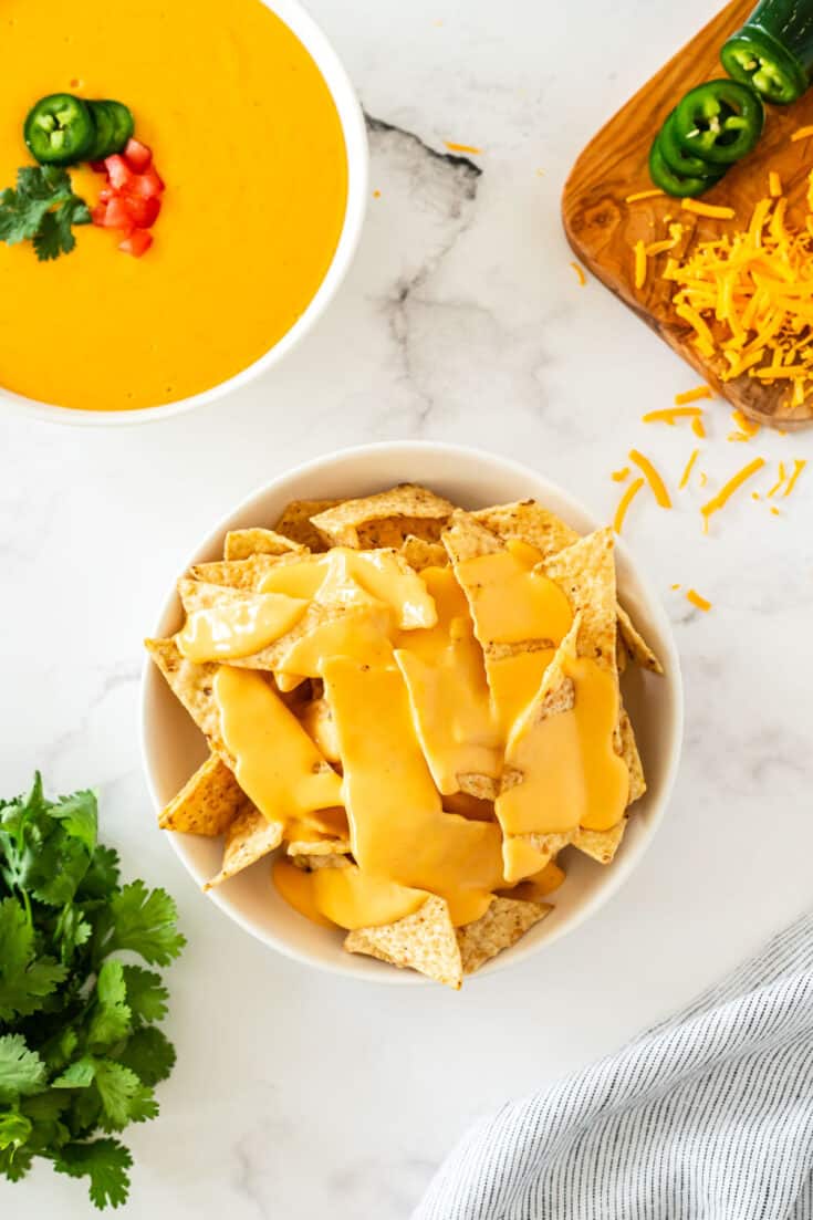 Easy Nacho Cheese Sauce - Take Two Tapas