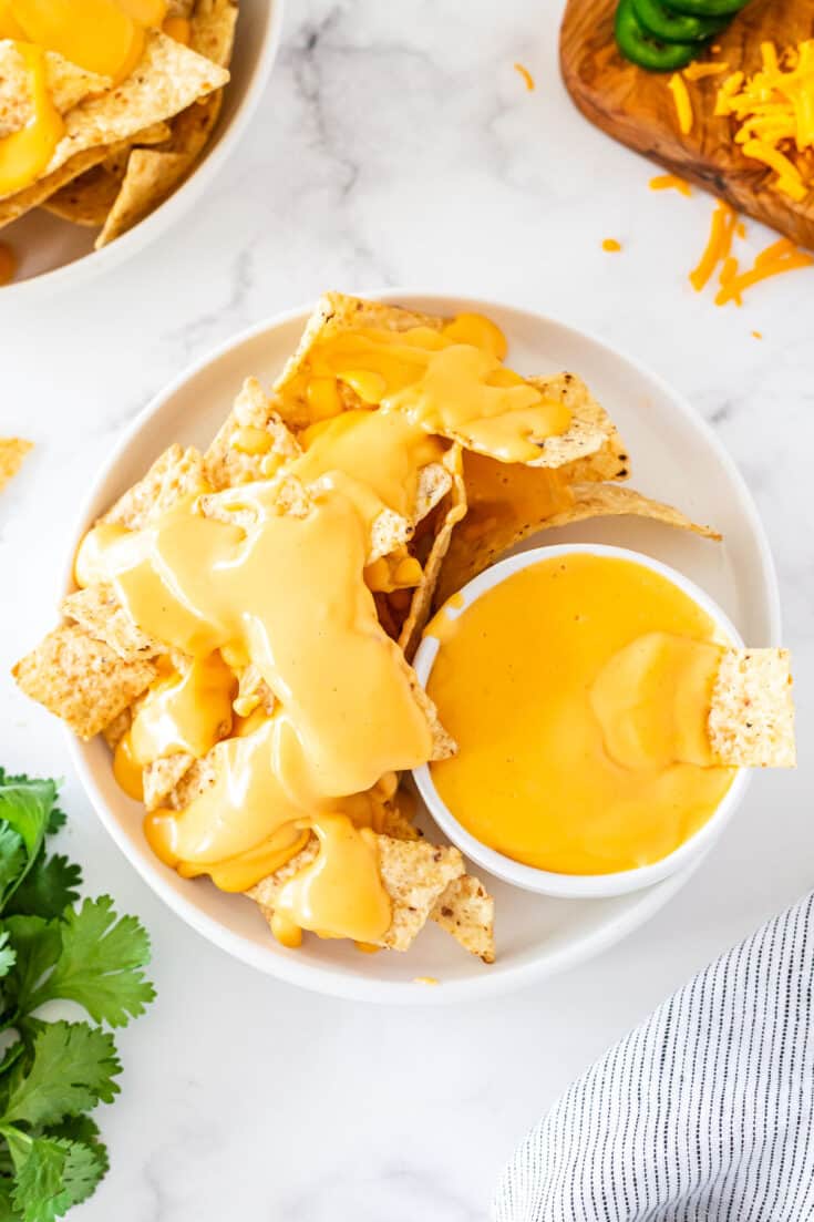 Easy Nacho Cheese Sauce - Take Two Tapas