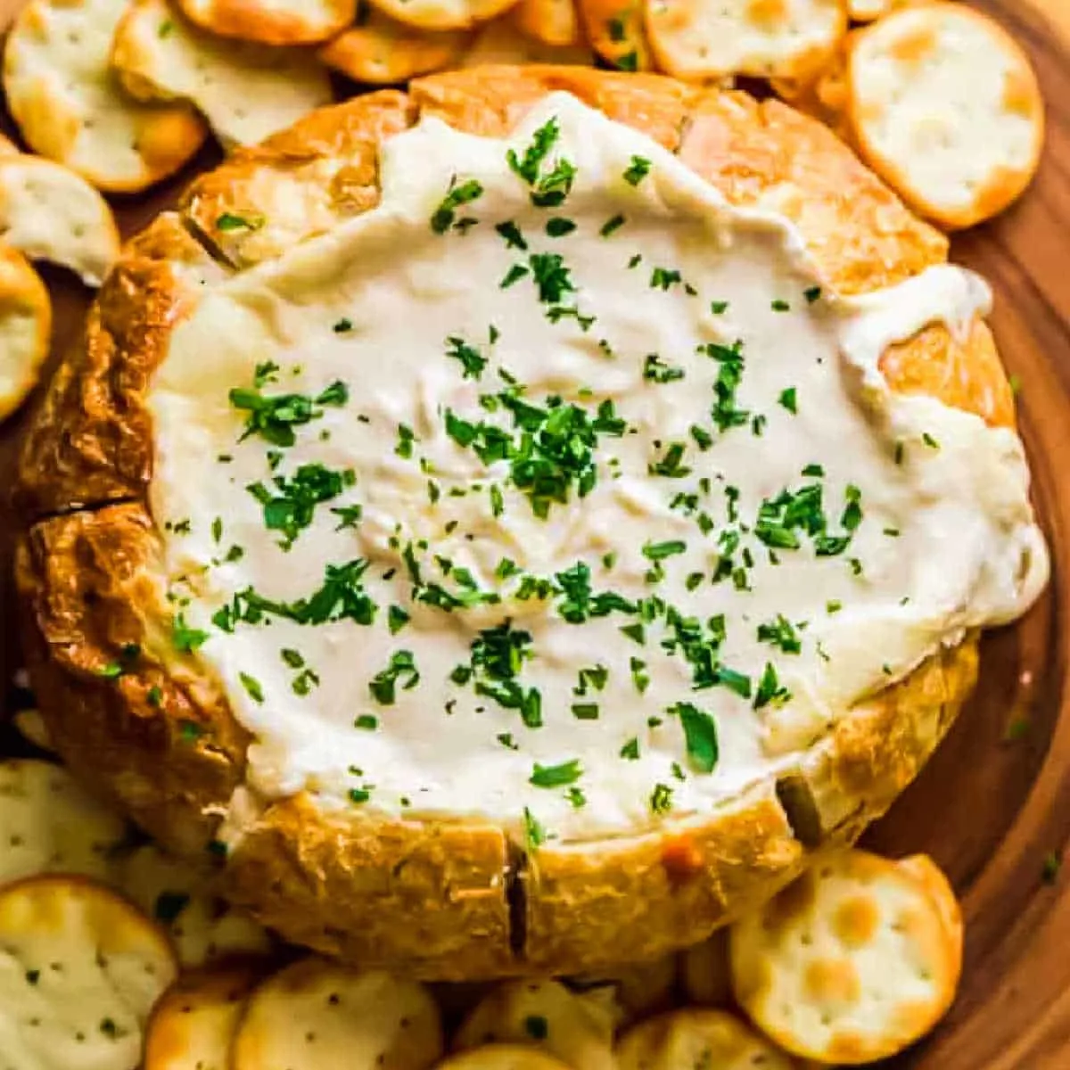 Beer Cheese Dip (In a Soft Bread Bowl) Take Two Tapas