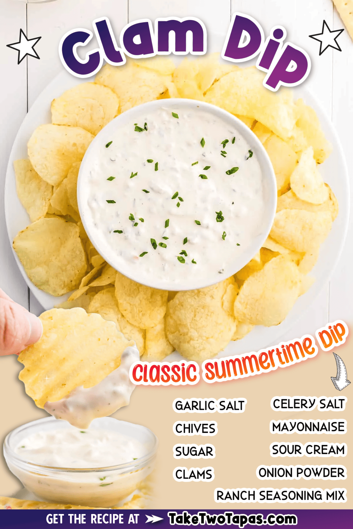 Easy Clam Dip - Take Two Tapas