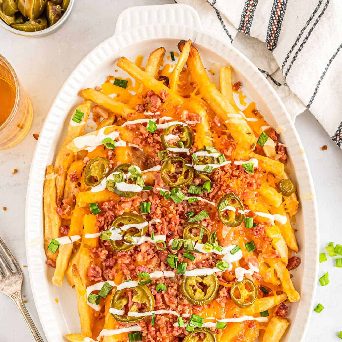 Loaded Fries with Bacon - Take Two Tapas
