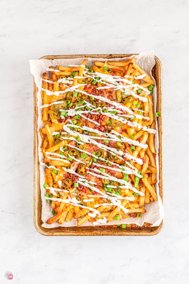 Loaded Fries with Bacon - Take Two Tapas