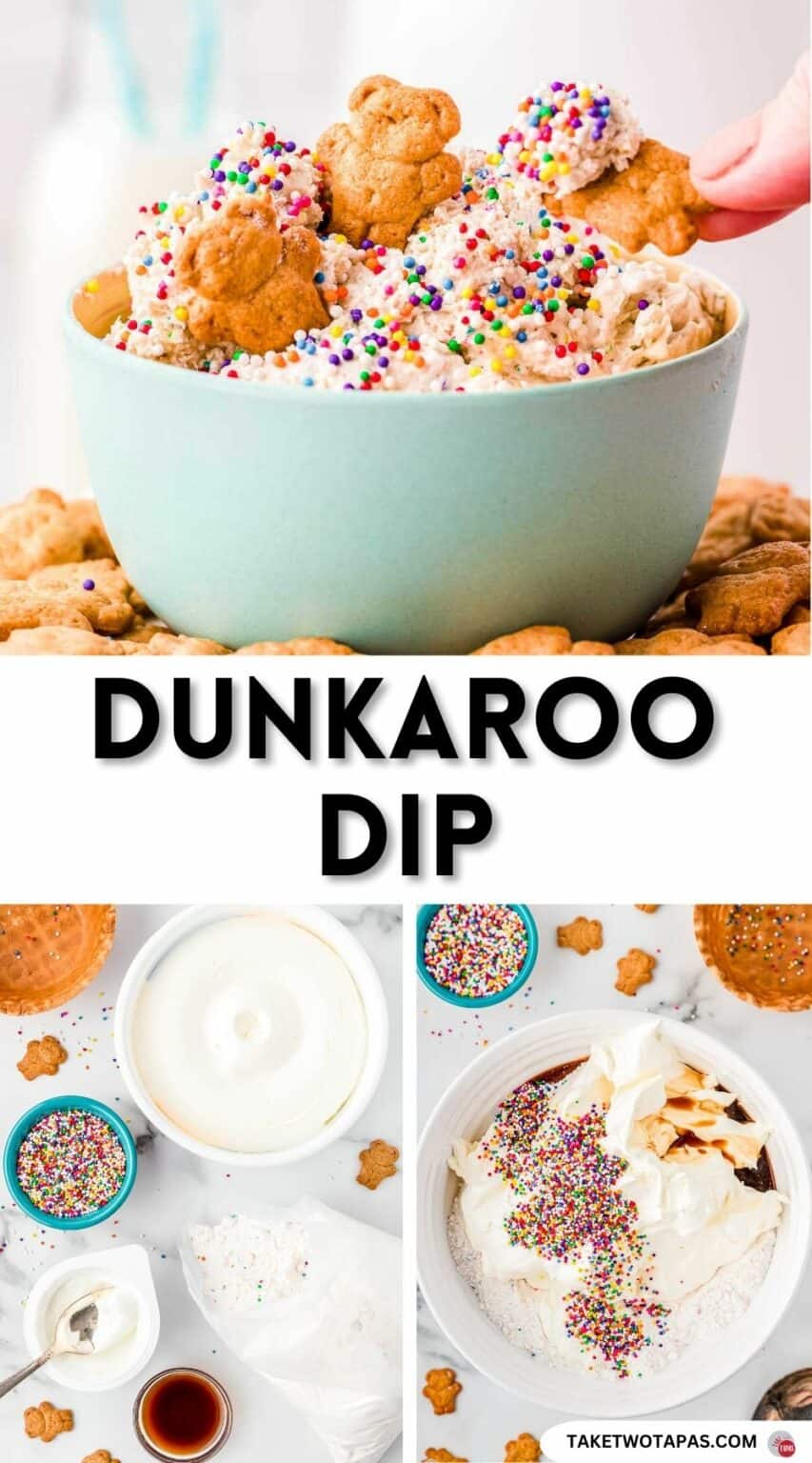 Dunkaroo Dip (Easy Cake Batter Dip) - Take Two Tapas