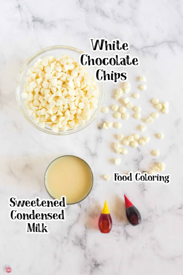 Candy Corn Fudge (Just 3 ingredients!) - Take Two Tapas