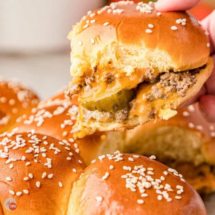 Easy Cheeseburger Sliders - Take Two Tapas