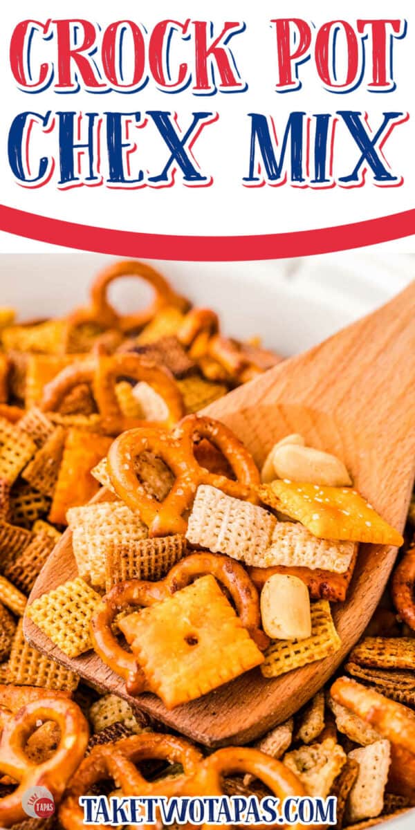 Crock Pot Chex Mix - Take Two Tapas