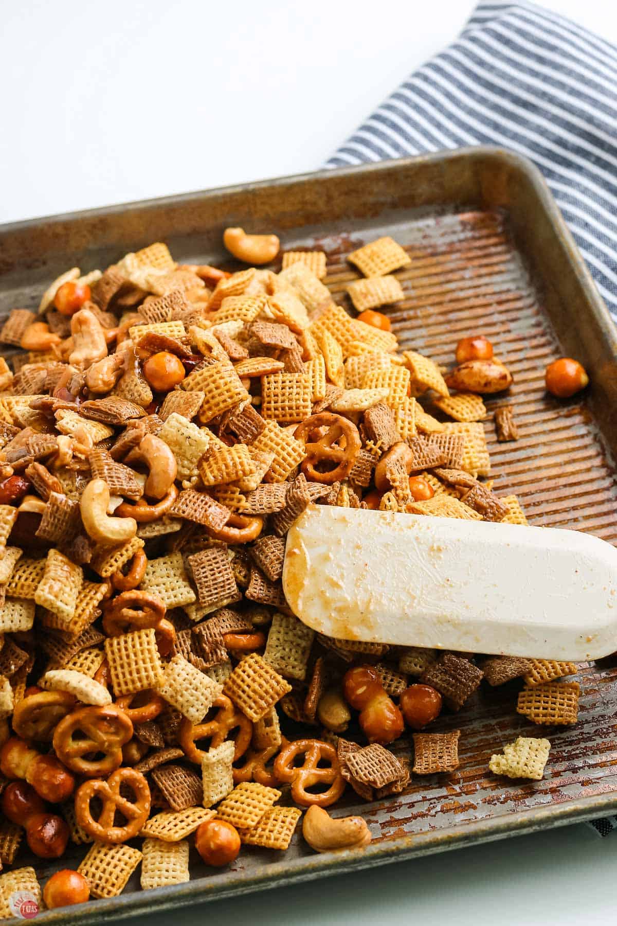 Party Chex Mix (Easy Oven Baked!!) Take Two Tapas