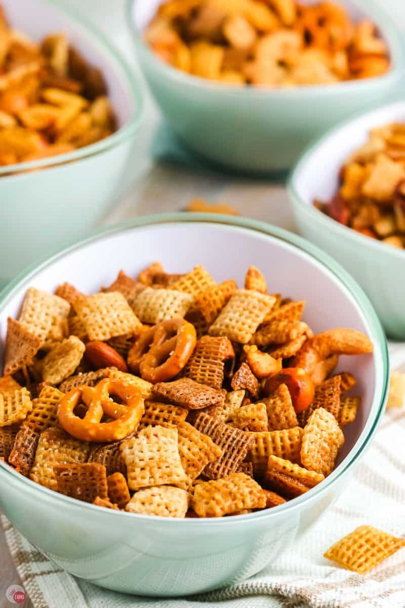 Party Chex Mix (Easy Oven Baked!!) Take Two Tapas
