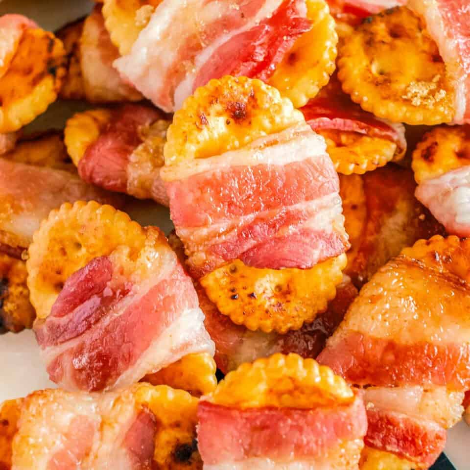 Easy Bacon Crackers - Take Two Tapas