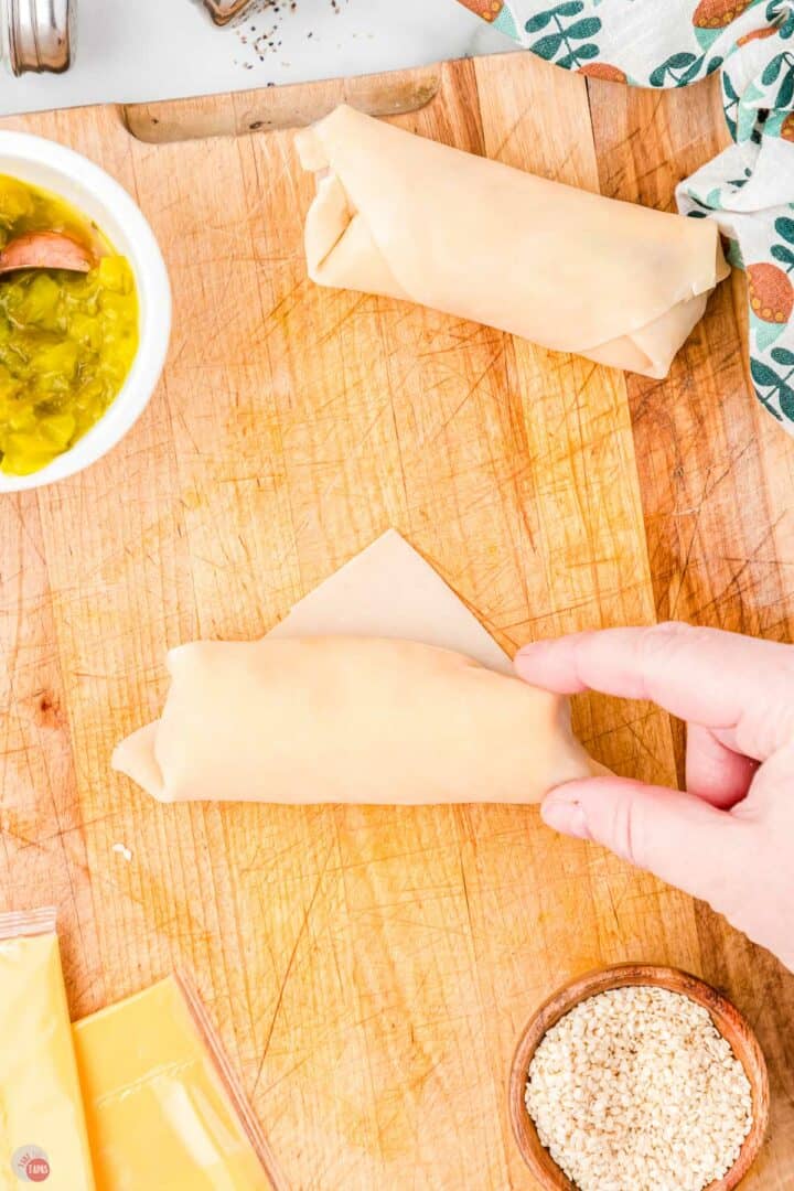 Crispy Big Mac Egg Rolls - Take Two Tapas