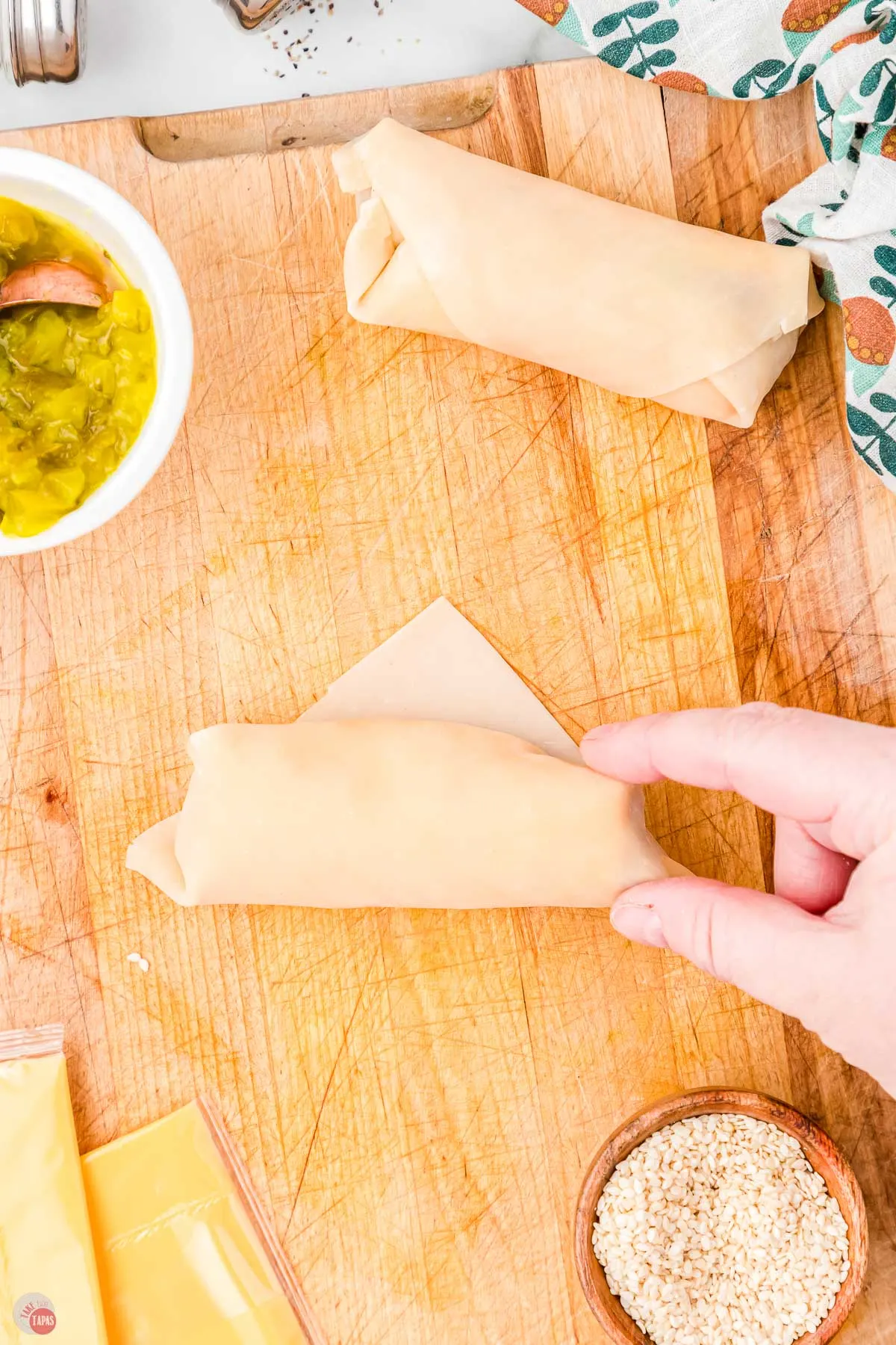 Crispy Big Mac Egg Rolls - Take Two Tapas