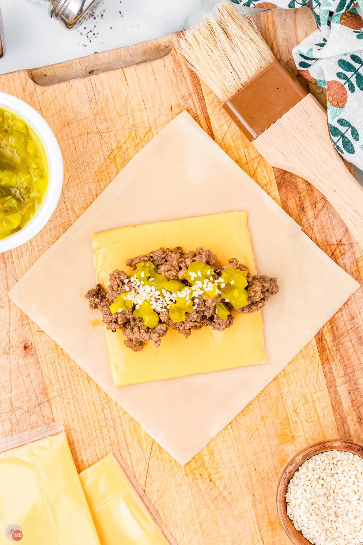 Crispy Big Mac Egg Rolls - Take Two Tapas