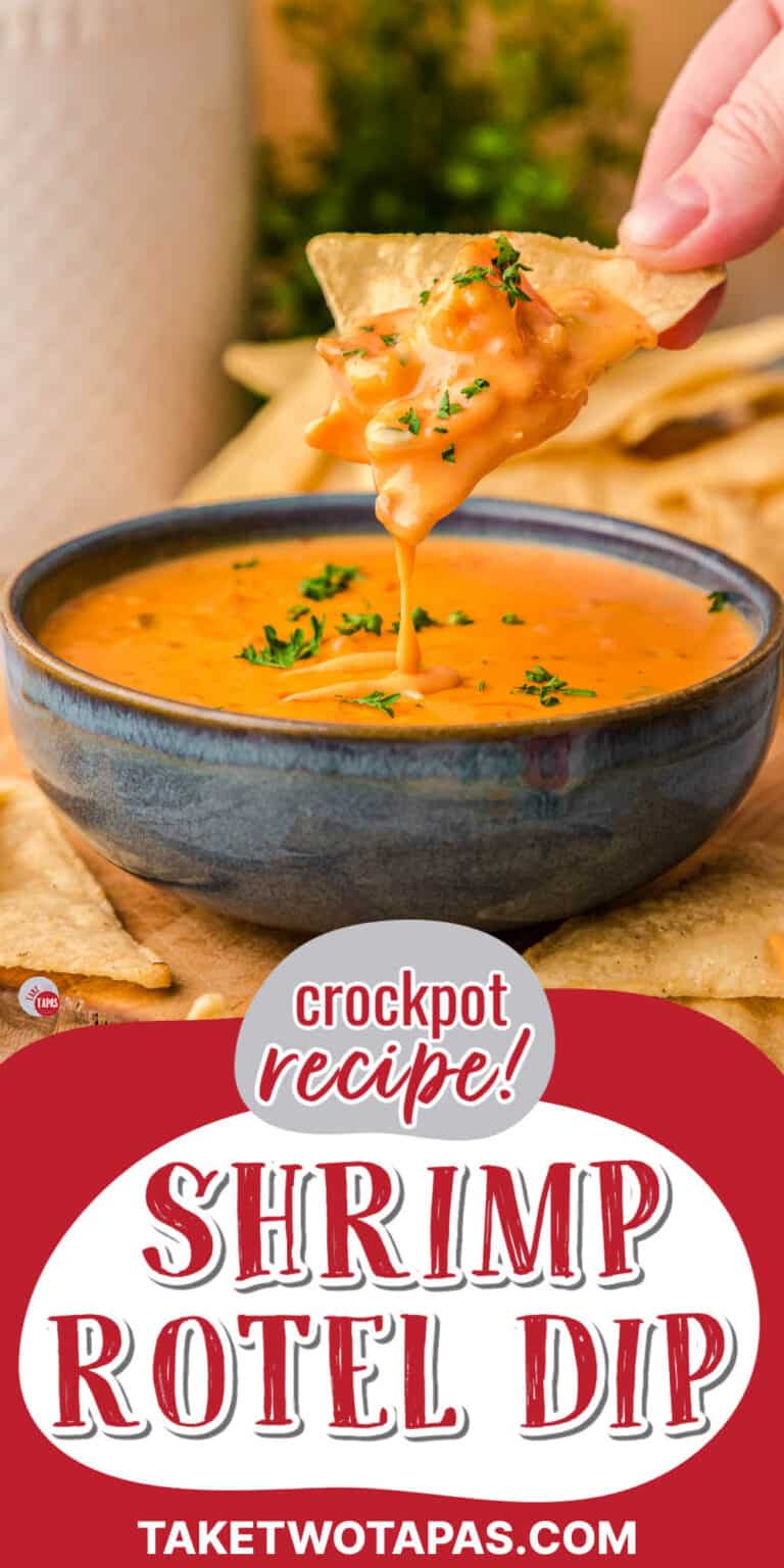 Shrimp Rotel Dip (Crockpot) - Take Two Tapas