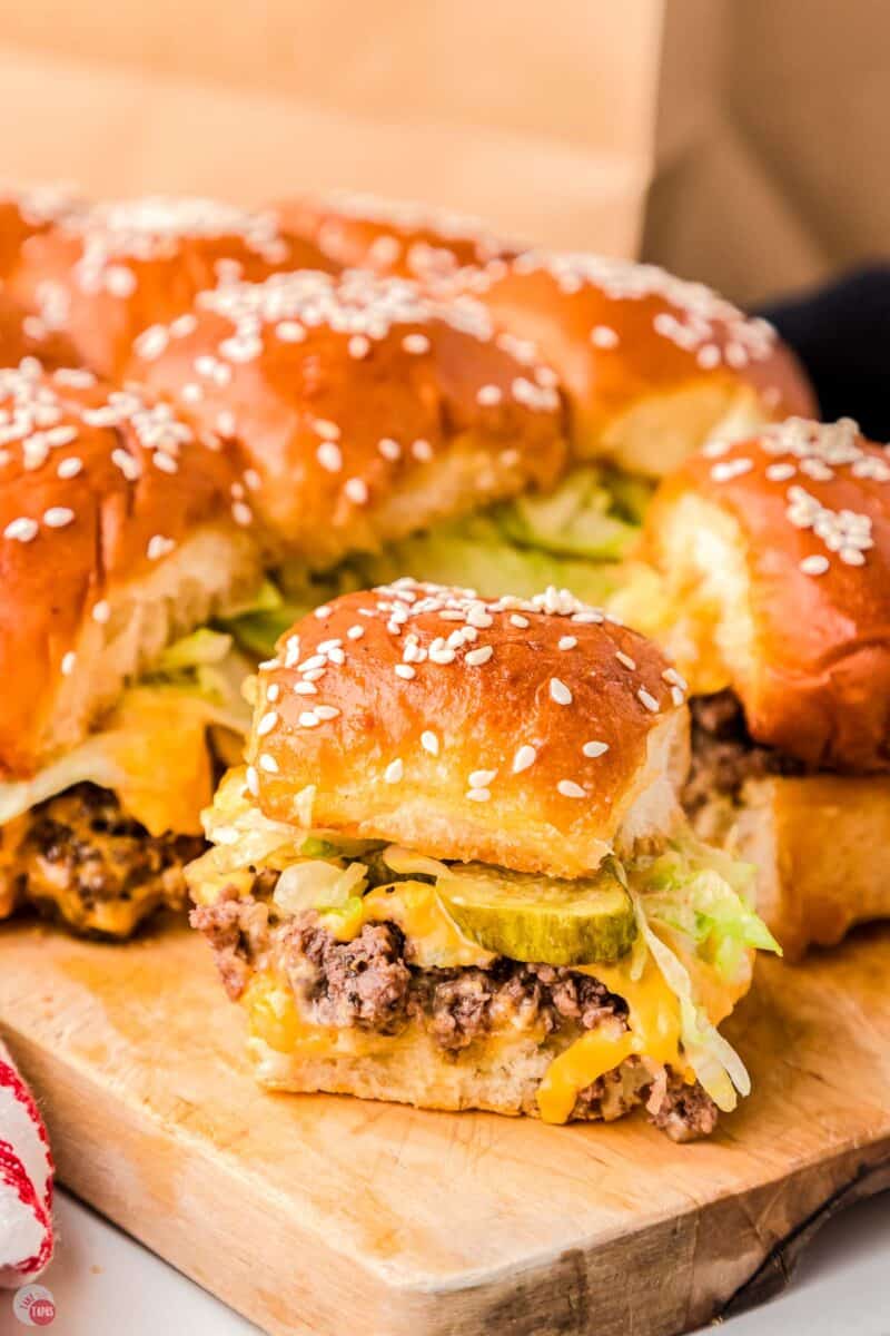 Big Mac Sliders - Take Two Tapas