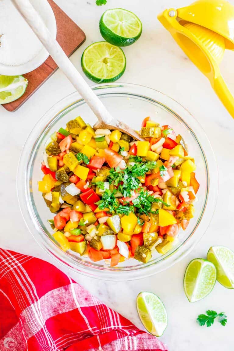 Easy Pickle de Gallo Recipe - Take Two Tapas