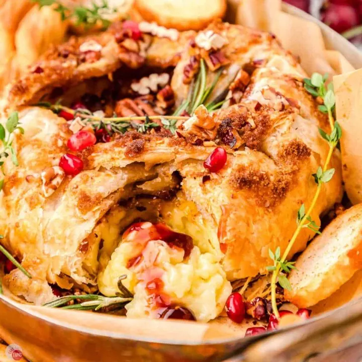 Baked Brie in Puff Pastry