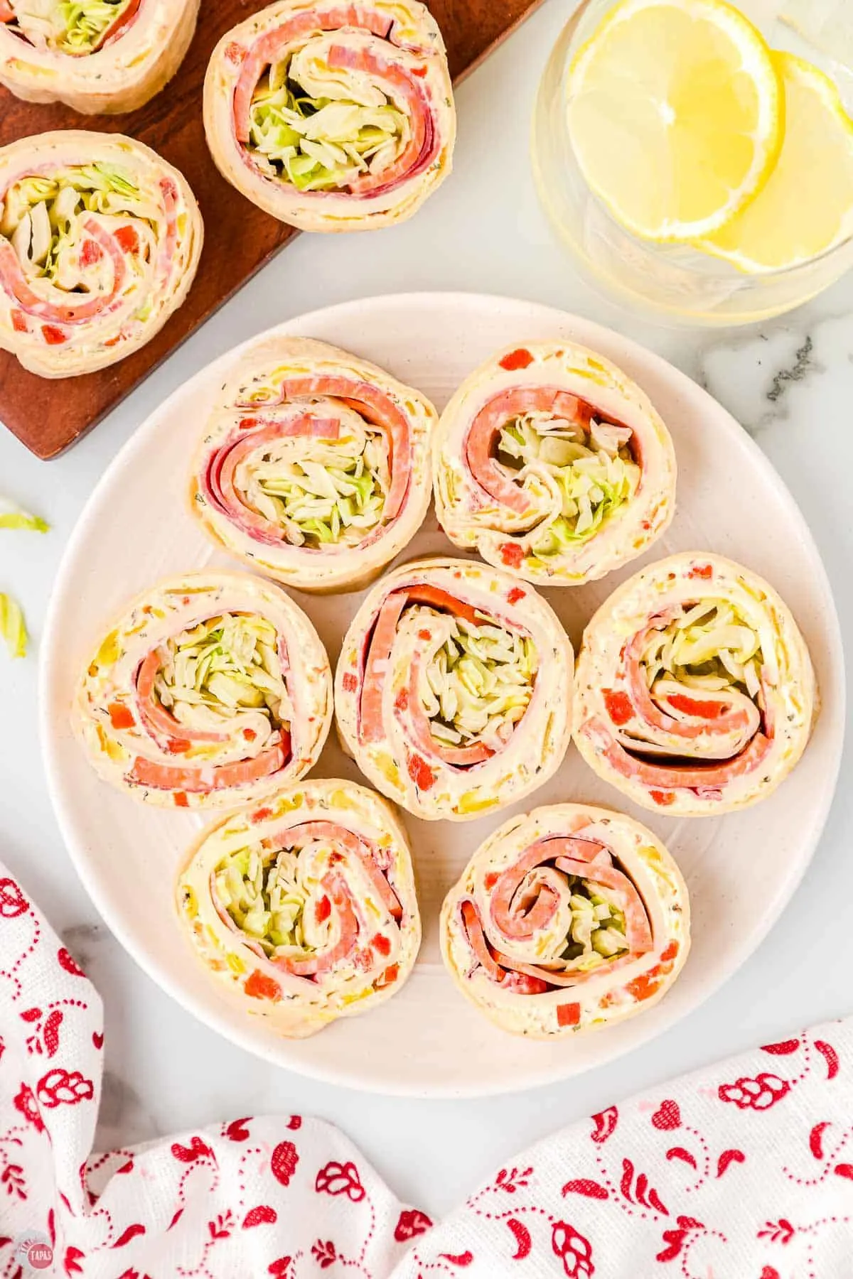 Italian Pinwheels (Easy Finger Food)