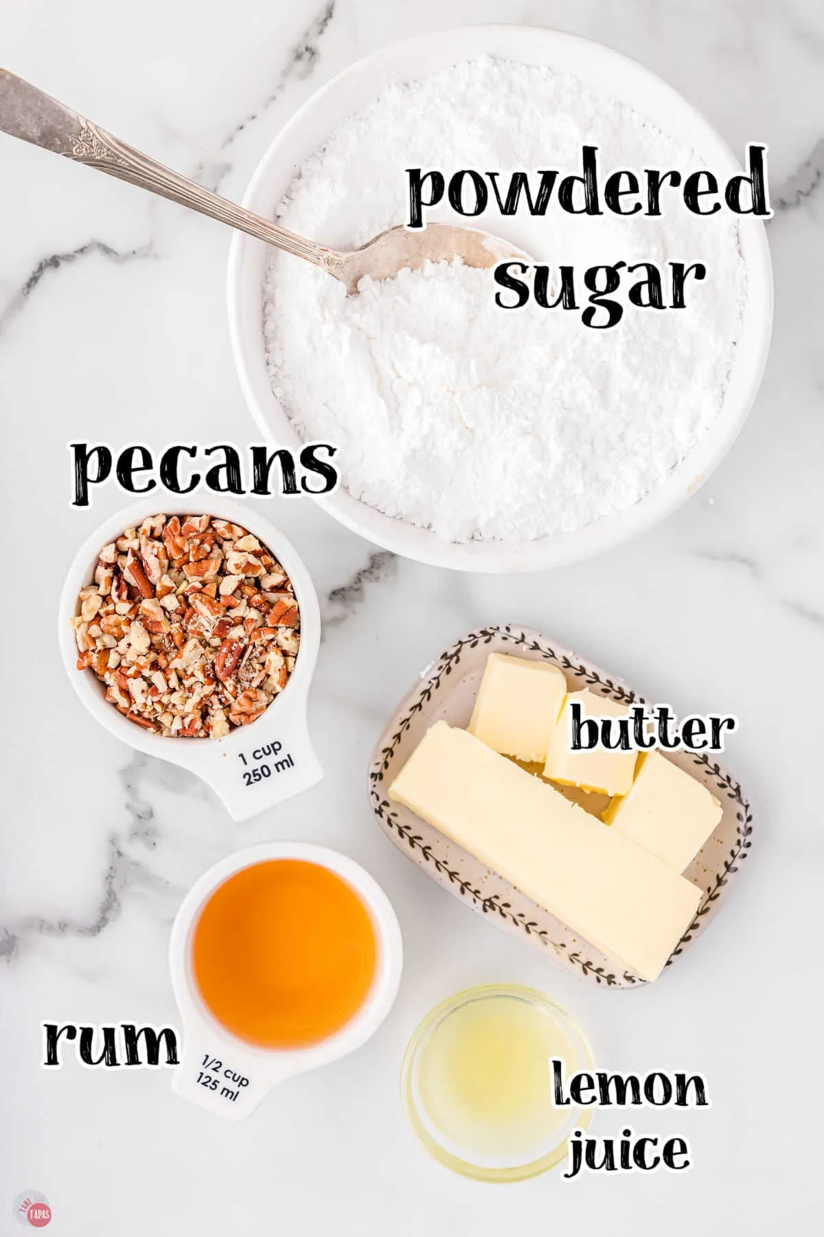 Easy Rum Balls (No Bake Recipe) - Take Two Tapas