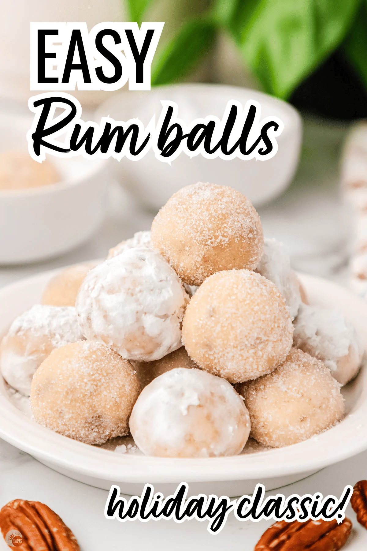Easy Rum Balls (No Bake Recipe)