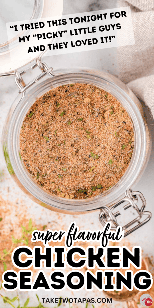 Easy Homemade Chicken Seasoning - Take Two Tapas