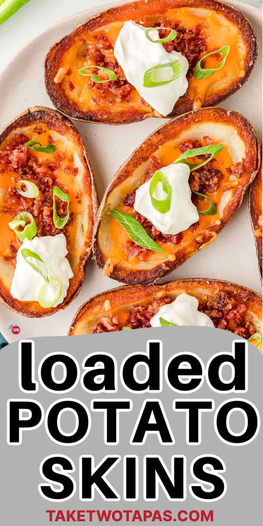 Homemade Loaded Potato Skins (Easy!)