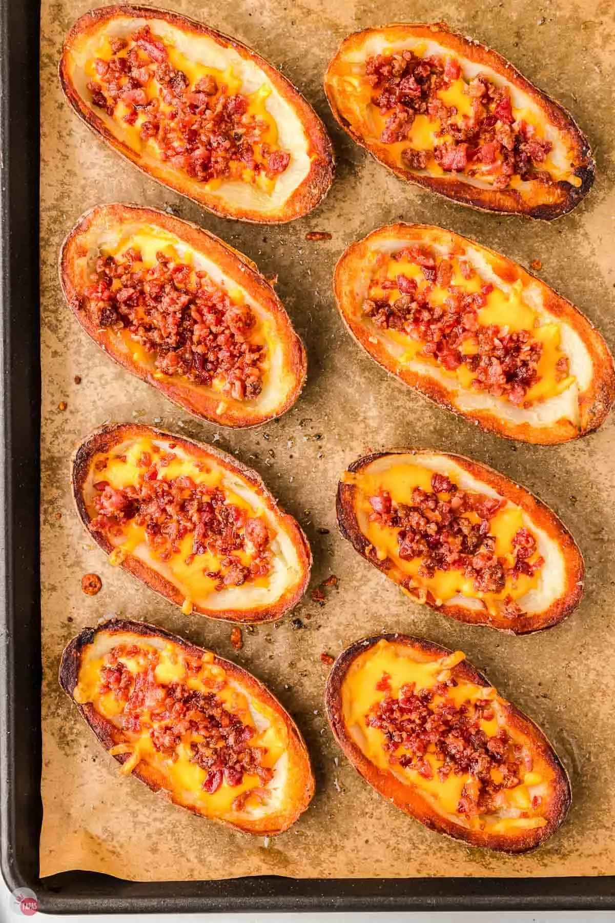 Homemade Loaded Potato Skins (Easy!)