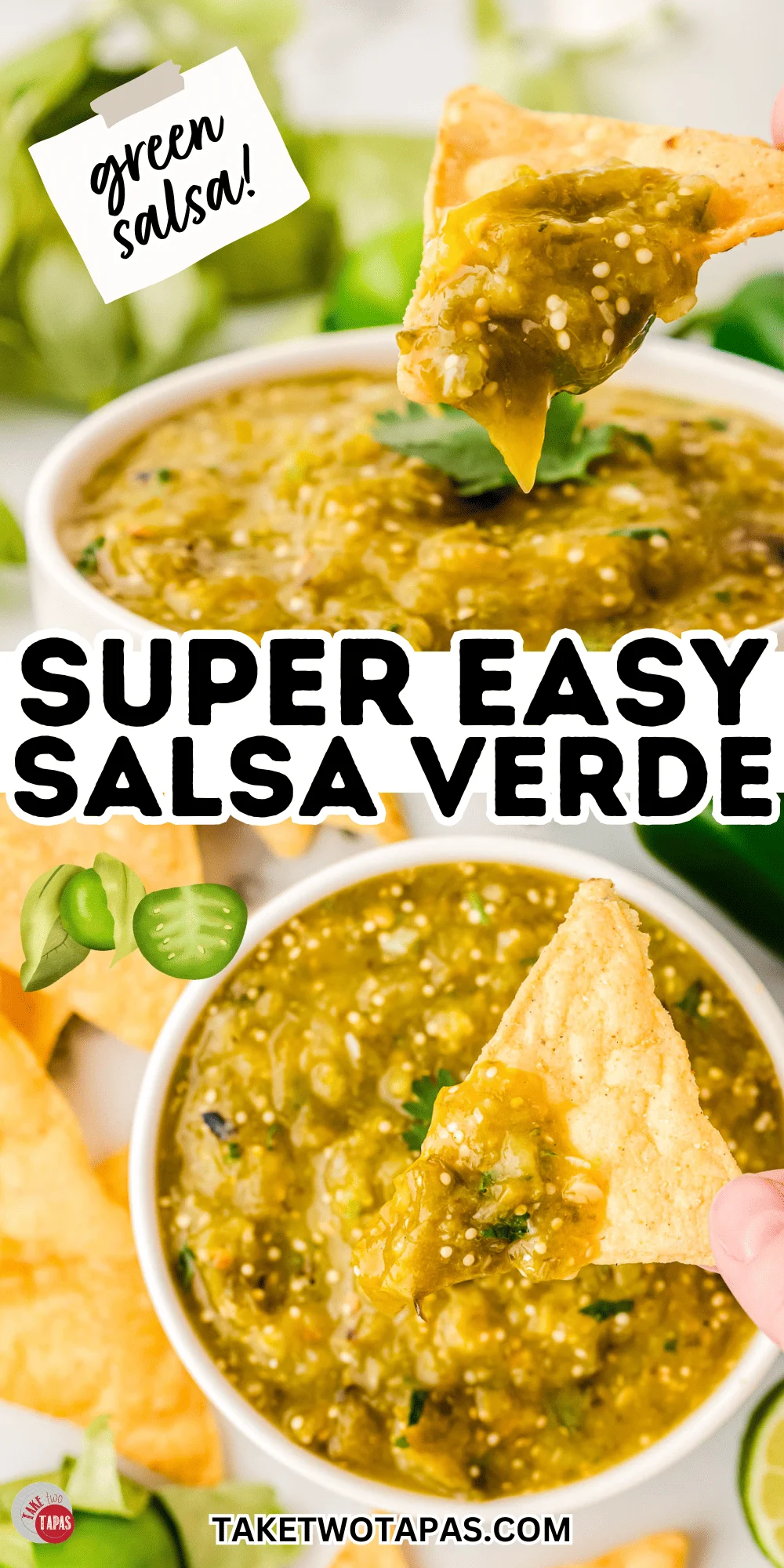 Best Salsa Verde (Easy Green Salsa) - Take Two Tapas