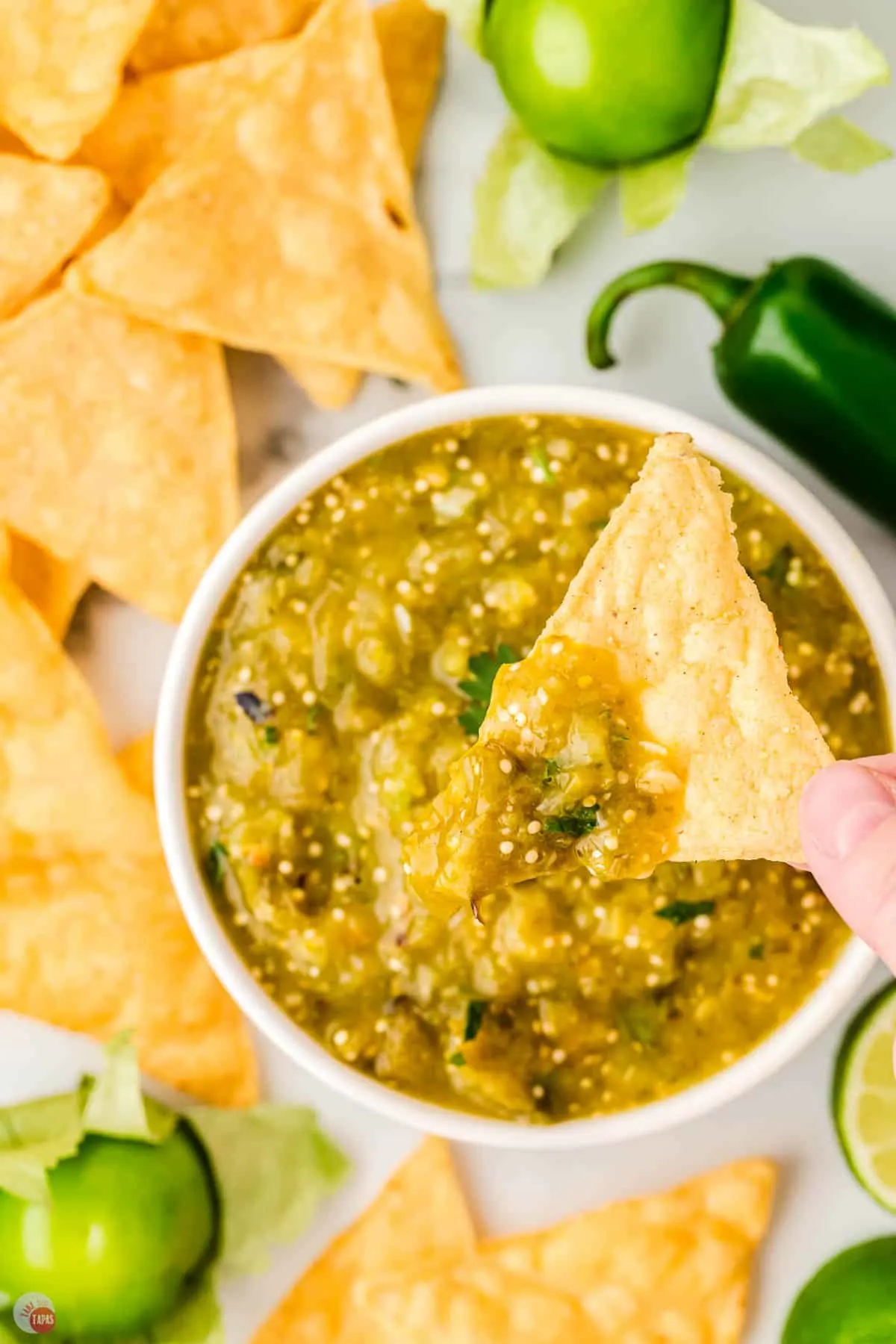 Best Salsa Verde (Easy Green Salsa) - Take Two Tapas