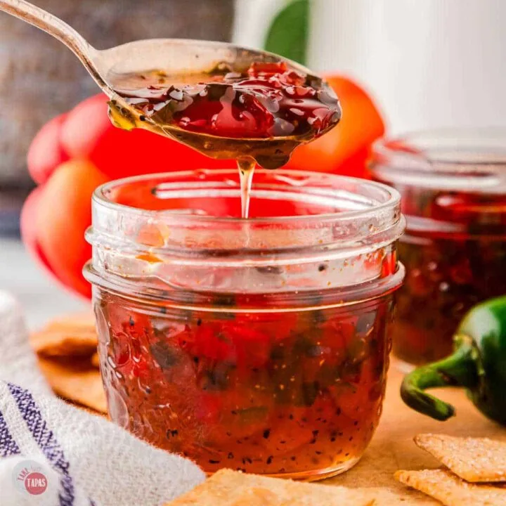 Hot Pepper Jelly (No Canning Needed!)