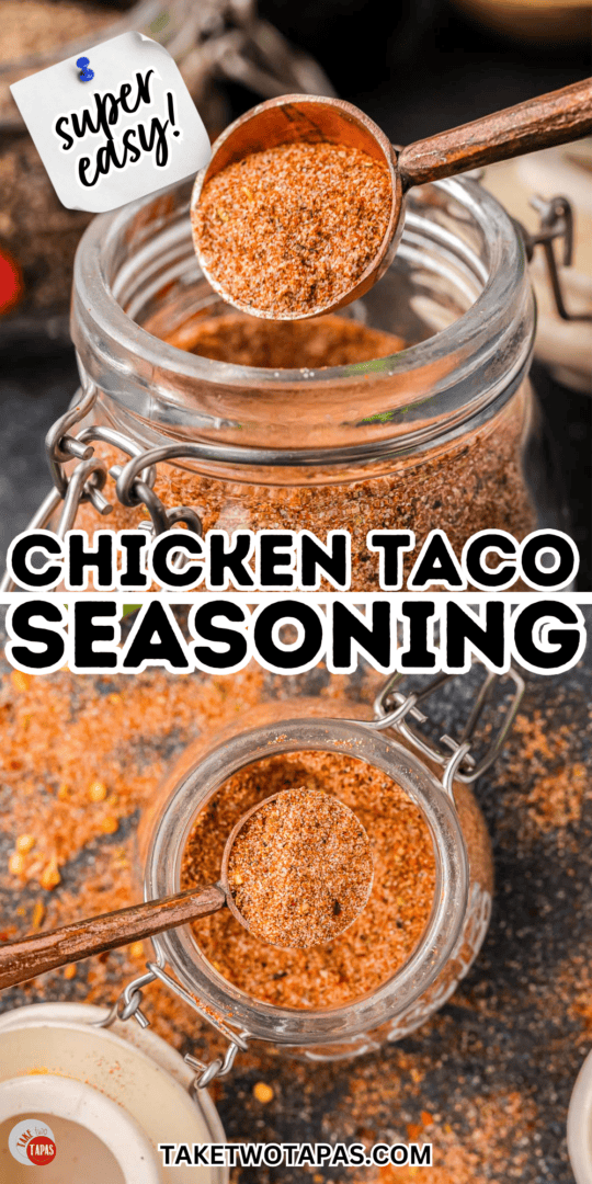 Chicken Taco Seasoning - Take Two Tapas