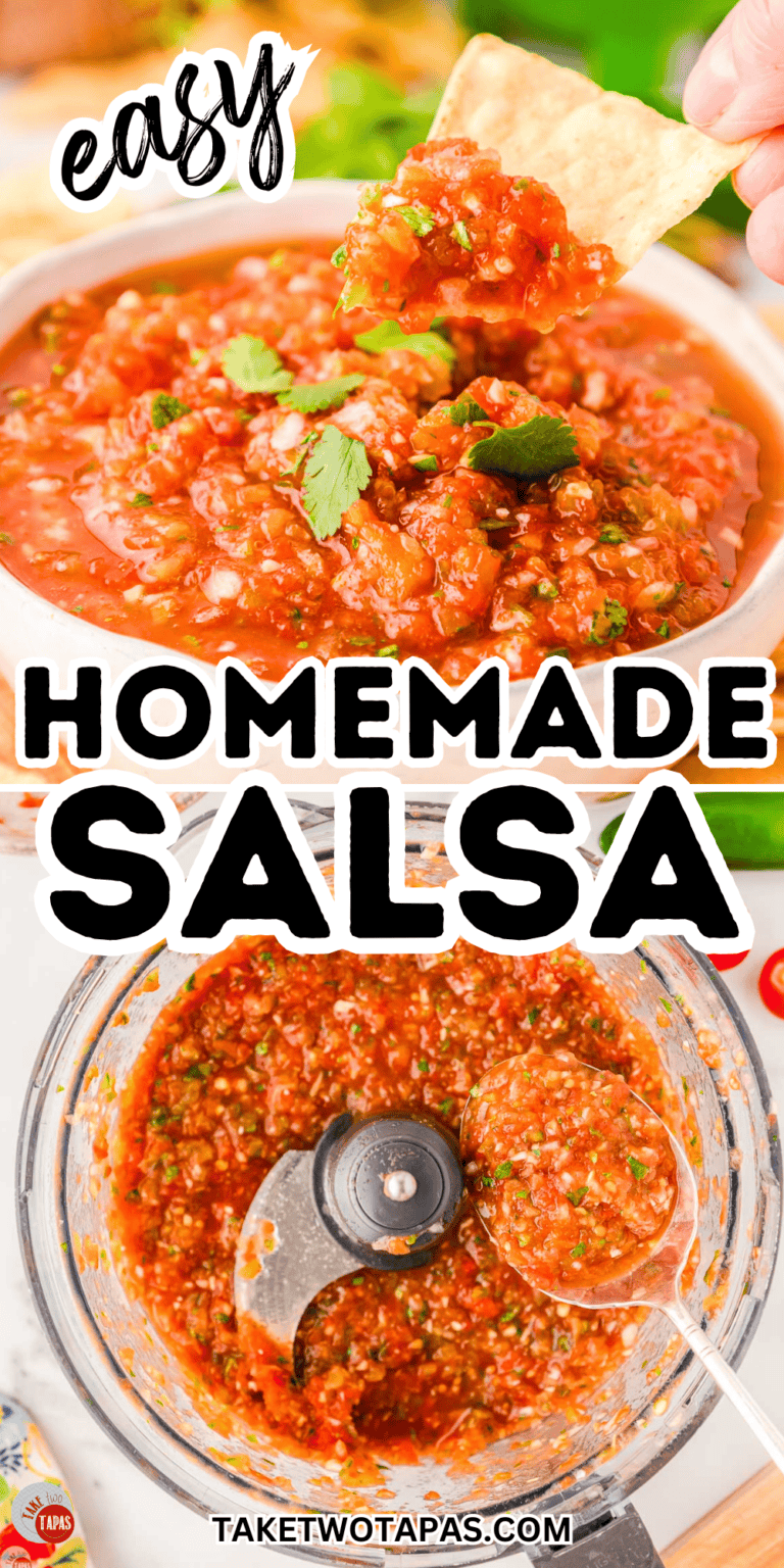 Easy Homemade Salsa Recipe - Take Two Tapas